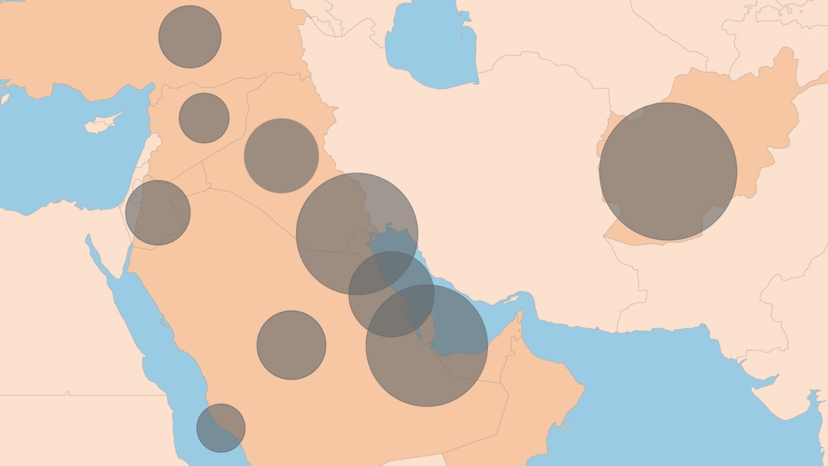 U.S. Military Presence In The Middle East