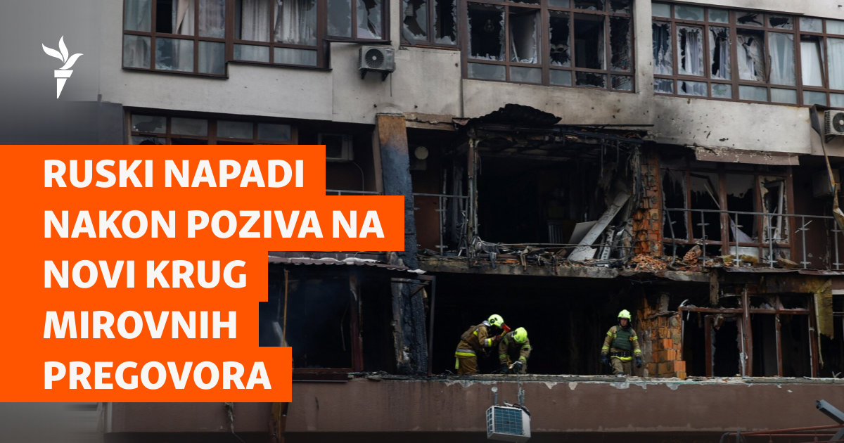 Ruski napadi nakon poziva na novi krug mirovnih pregovora
