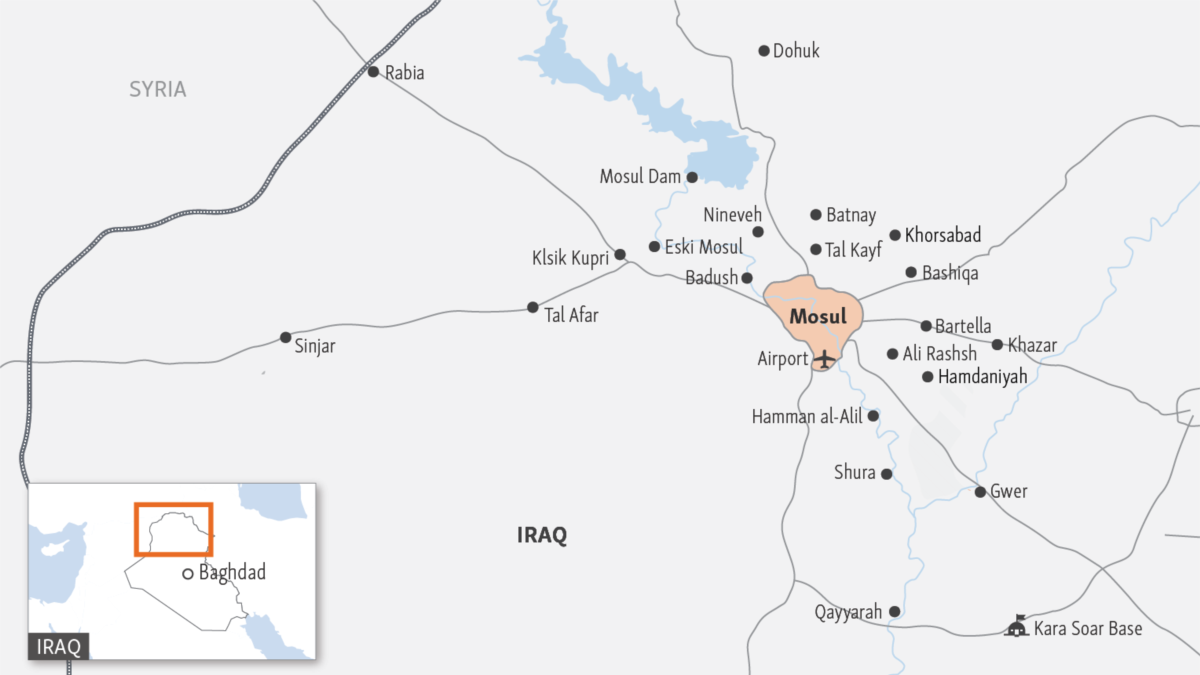 Iraq Says Town Near Syrian Border Liberated From IS