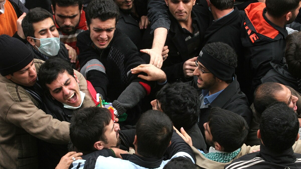 Iranian Police Clash With Protesters