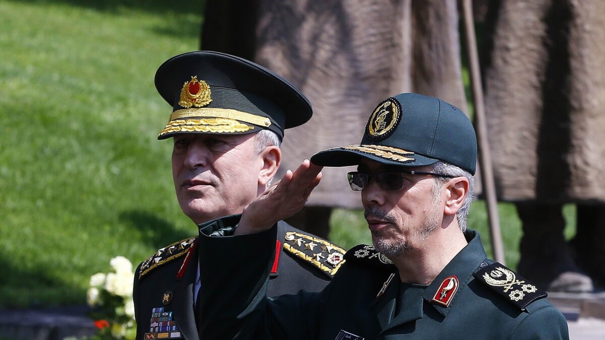 Iranian Chief Of Staff Visiting Turkey