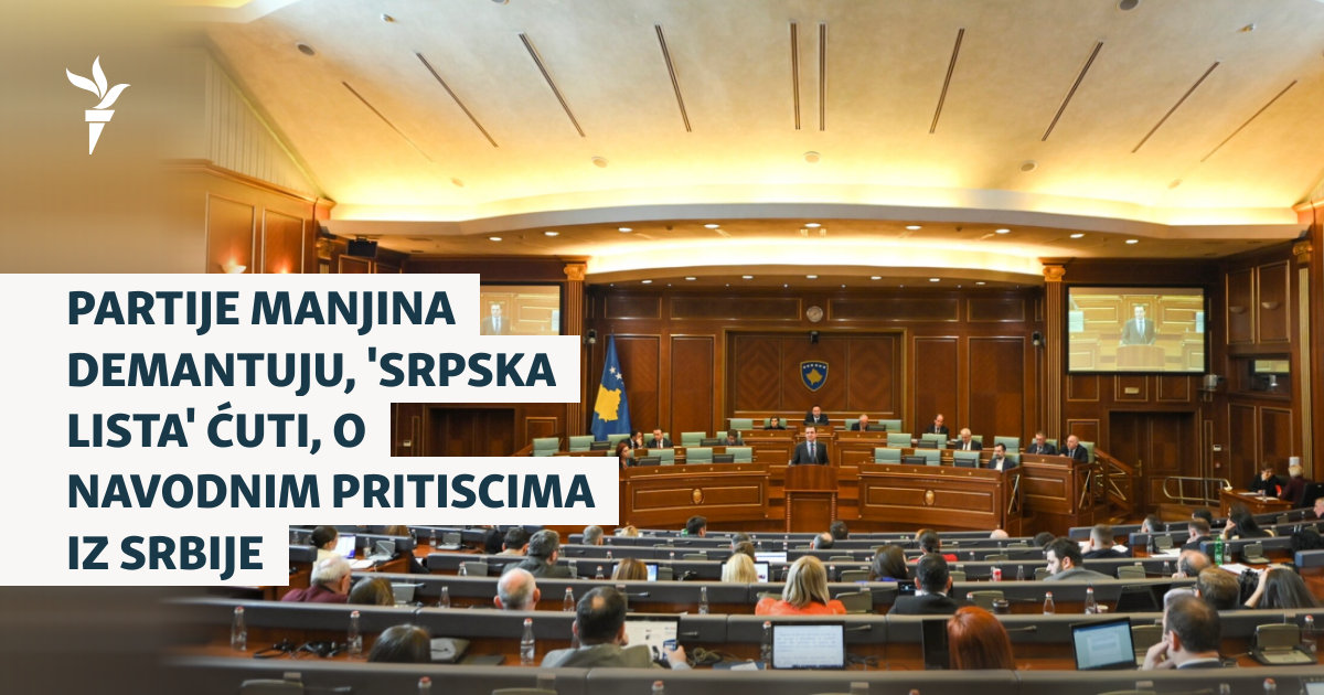 Partije manjina demantuju, 'Srpska lista' ćuti, o navodnim pritiscima ...