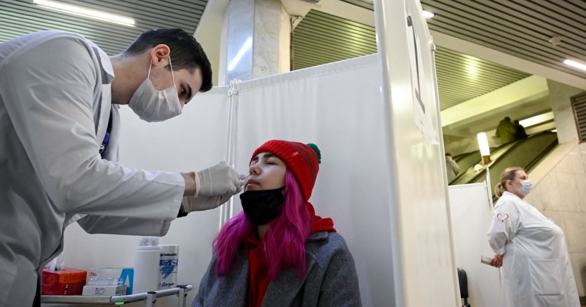 Russia Reports First Case Of Contagious Kraken COVID-19 Subvariant