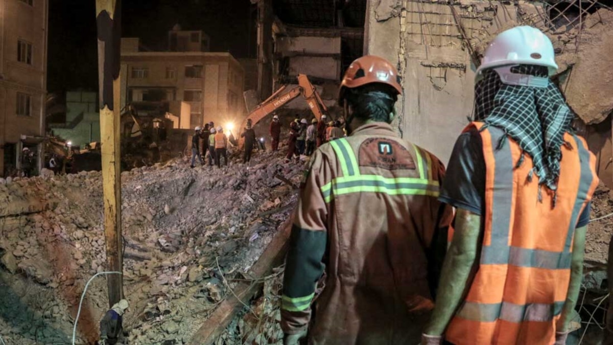 Twenty Indicted For Deadly Building Collapse In Iran