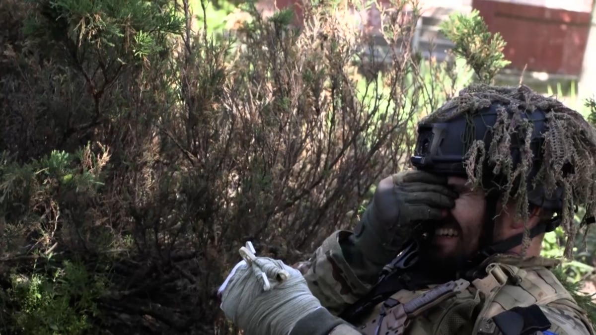 Ukraine's 'Foreign Legion' On The Syevyerodonetsk Front Line