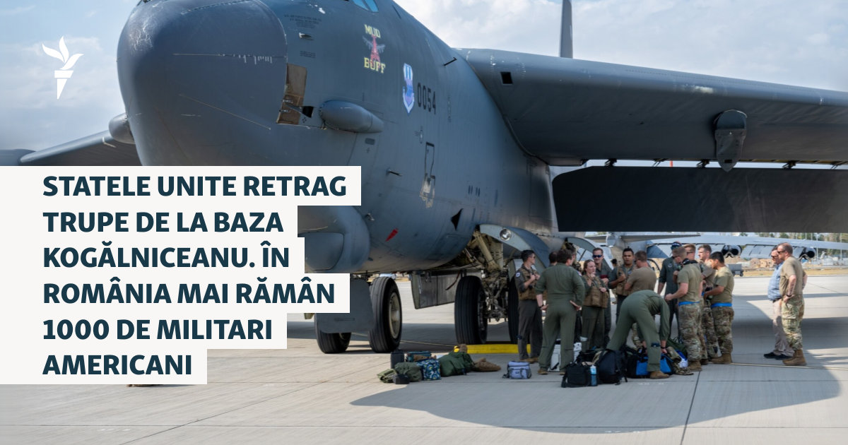 Statele Unite retrag trupe de la Baza Kogălniceanu. În România mai ...
