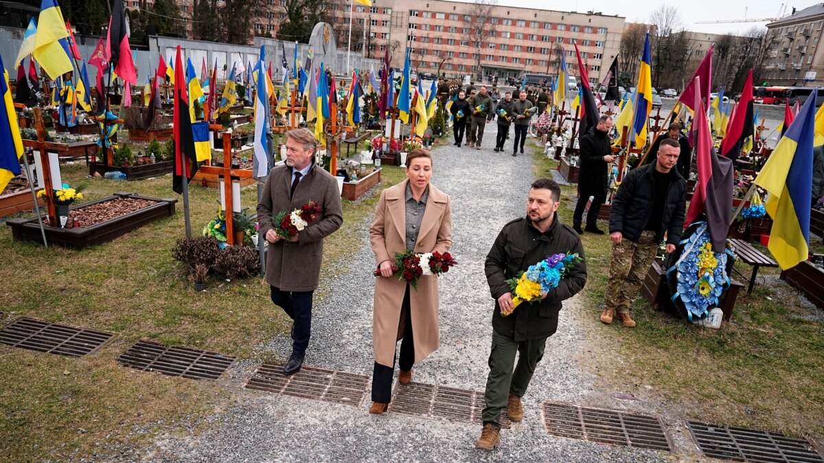 Зеленський зустрівся у Львові з премєркою Данії Фредеріксен