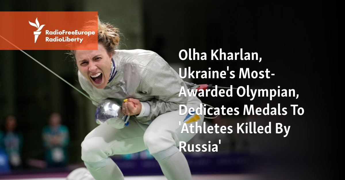 Olga Harlan, najnagrađivanija ukrajinska olimpijka, medalje posvetila ...