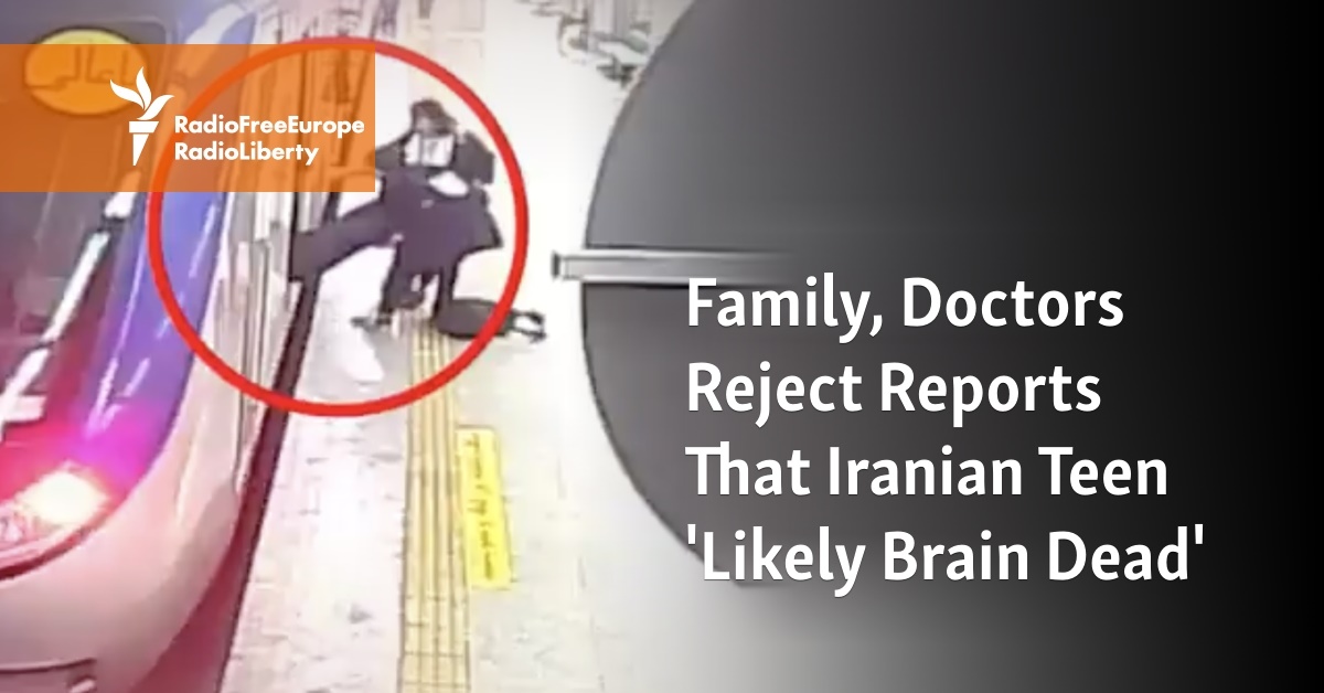 Family, Doctors Reject Reports That Iranian Teen 'Likely Brain Dead'