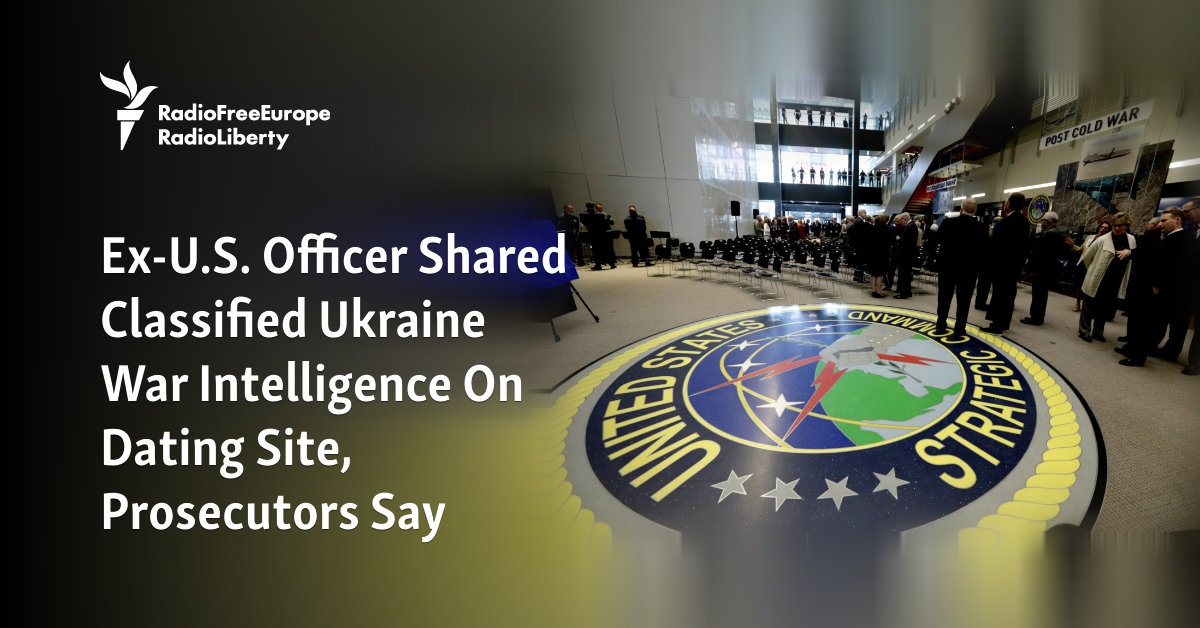 Ex-U.S. Army Officer Accused Of Sharing Ukraine War Intelligence On ...