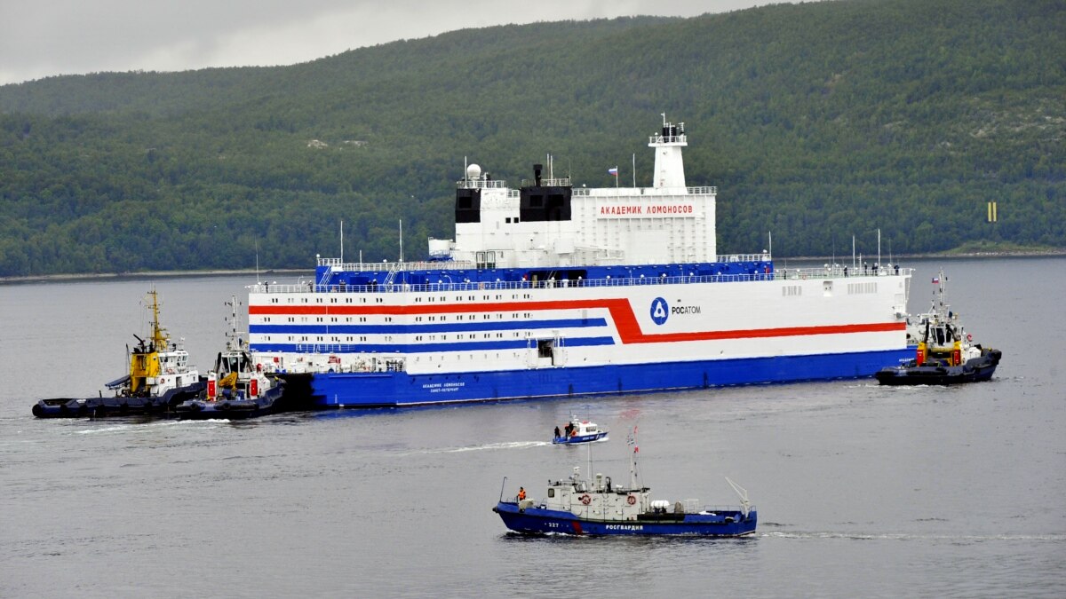 Russia's Floating Nuclear Power Plant Arrives At Far East Base