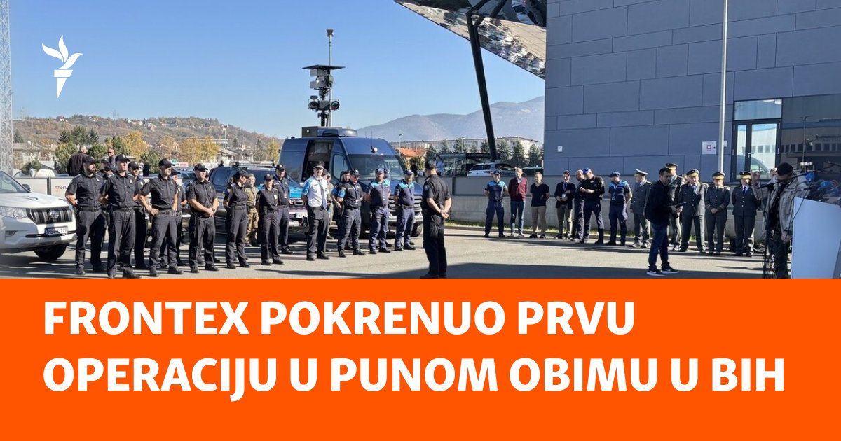 Frontex pokrenuo prvu operaciju u punom obimu u BiH