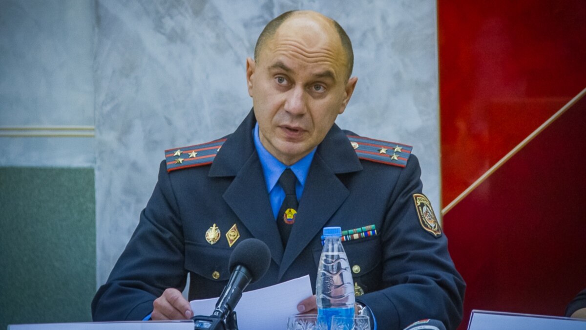 U.S. Puts Sanctions On Belarusian Police, Official Over Crackdown