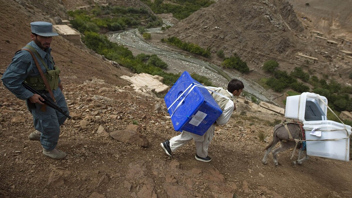 Donkeys, Aircraft Deployed To Deliver Afghan Ballots