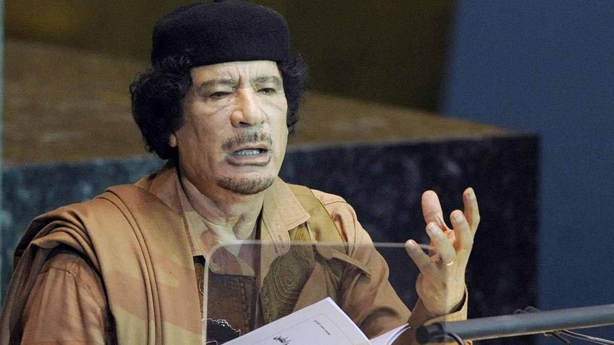 Qaddafi Did Not Mean Armed Struggle Against Swiss