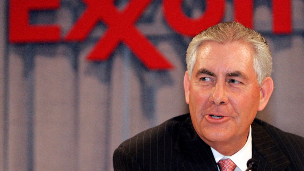 Trump Picks ExxonMobil CEO Tillerson As Secretary Of State Nominee