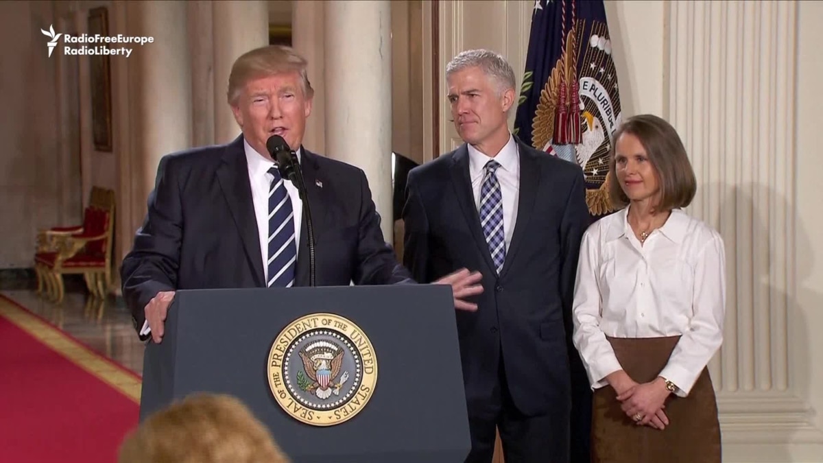 Trump Nominates Gorsuch To U.S. Supreme Court