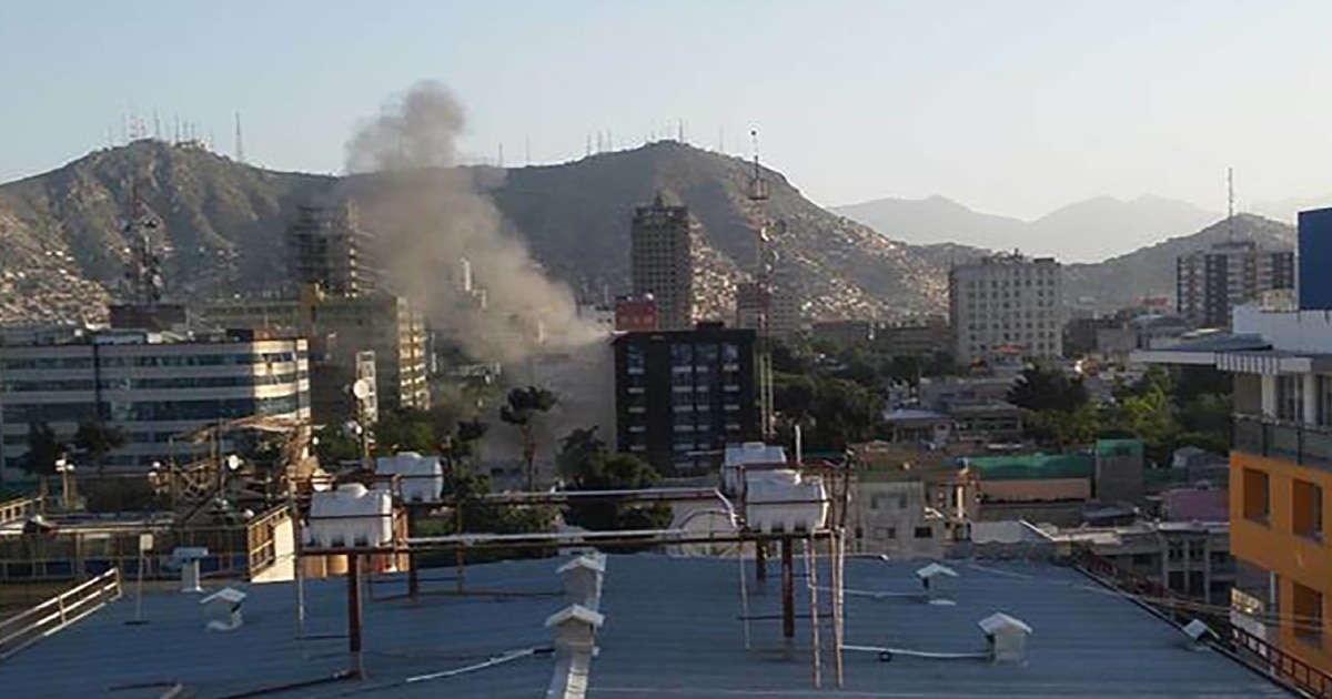 At Least Seven Killed In Attacks On Police Stations In Kabul