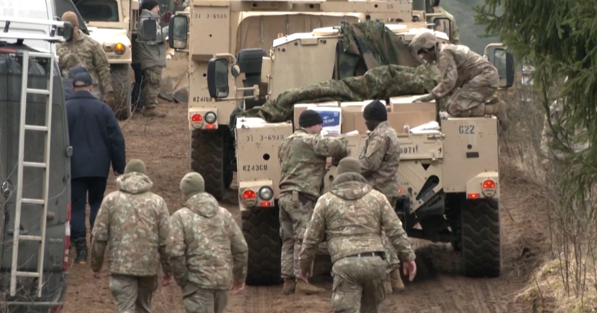 Three US Soldiers Found Dead In Vehicle Recovered From Lithuanian Bog As Search Continues