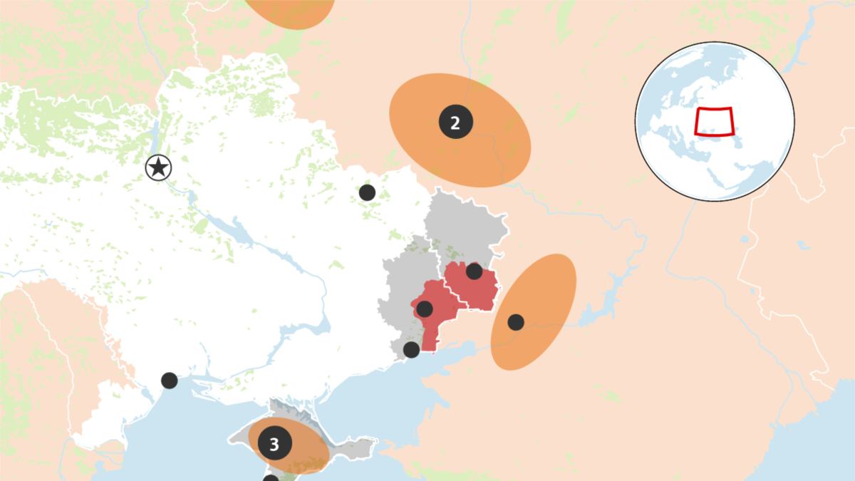 Russian Military Deployments Near Ukraine
