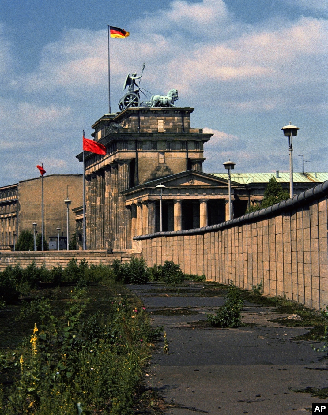 Brandenburg Gate Then And Now