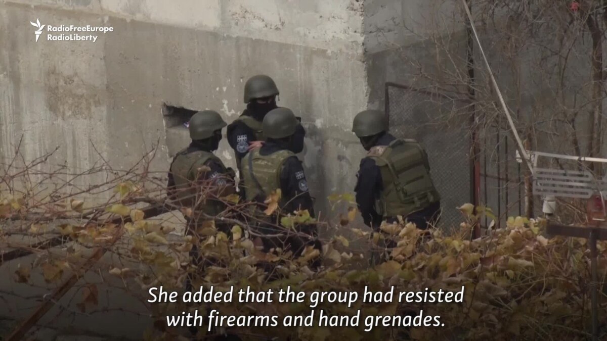 Georgian Troops Storm 'Terrorist' Hideout