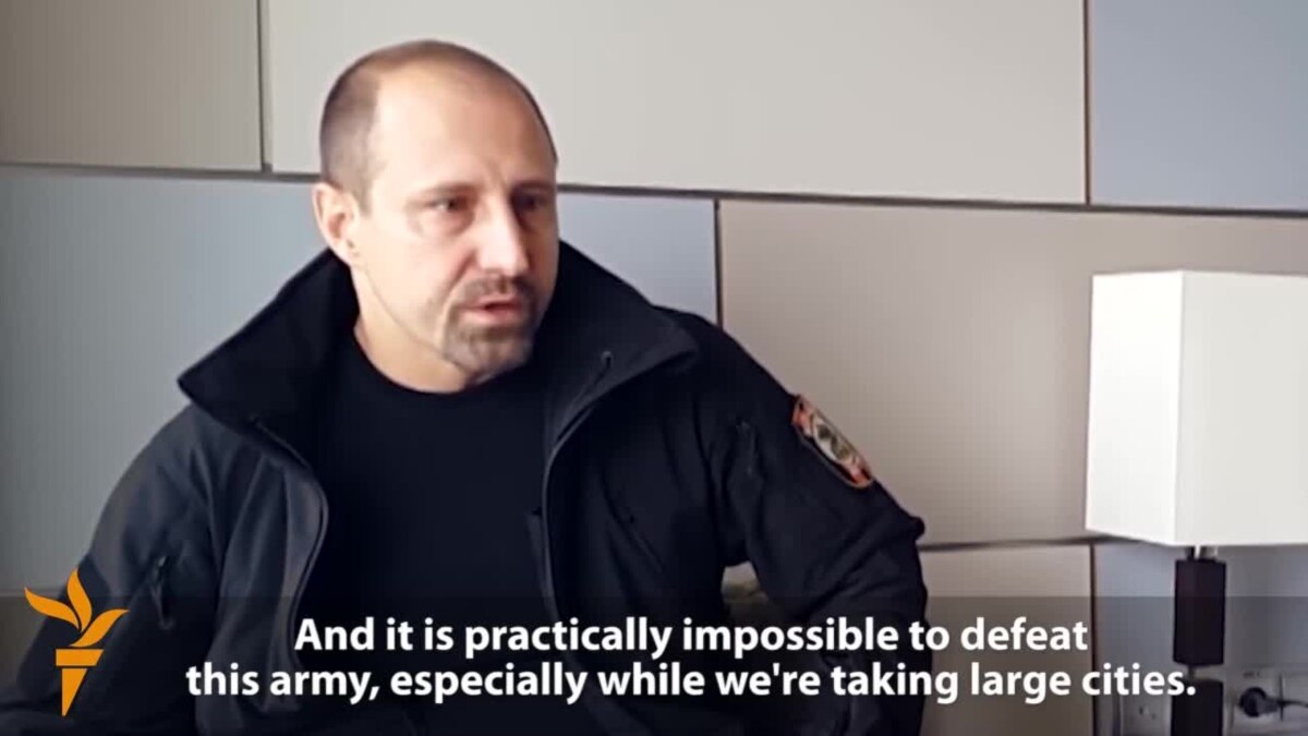 Separatist Commander: 'It's Impossible To Defeat Our Army'