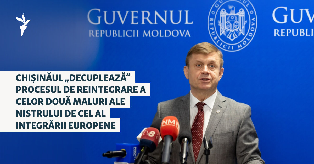 Chișinăul „decuplează” procesul de reintegrare a celor două maluri ale ...