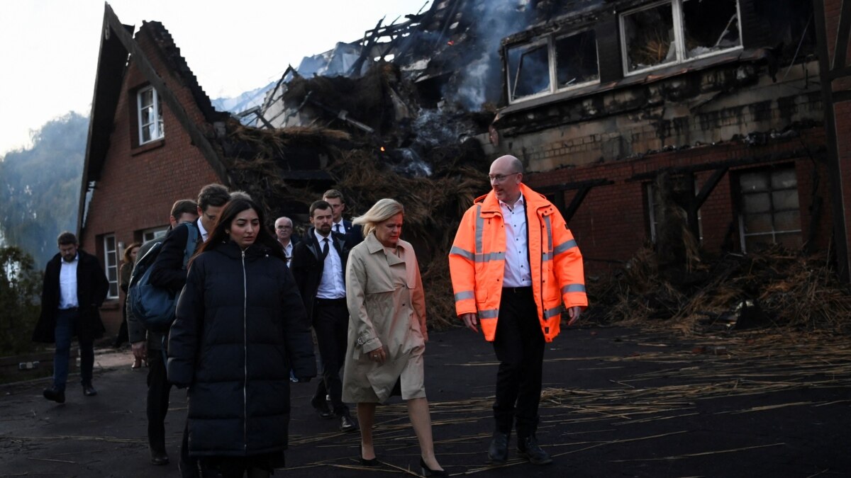 Police Say Arson Suspected In Fire At Shelter For Ukrainian Refugees In ...