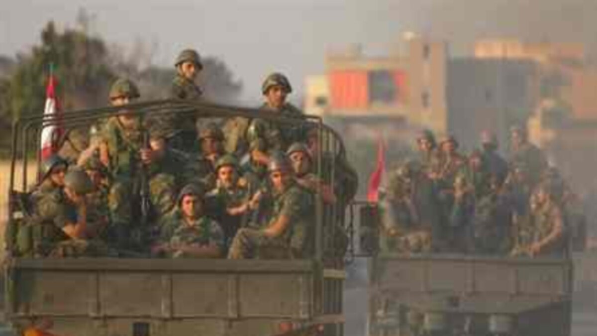 Lebanese Army Heads South