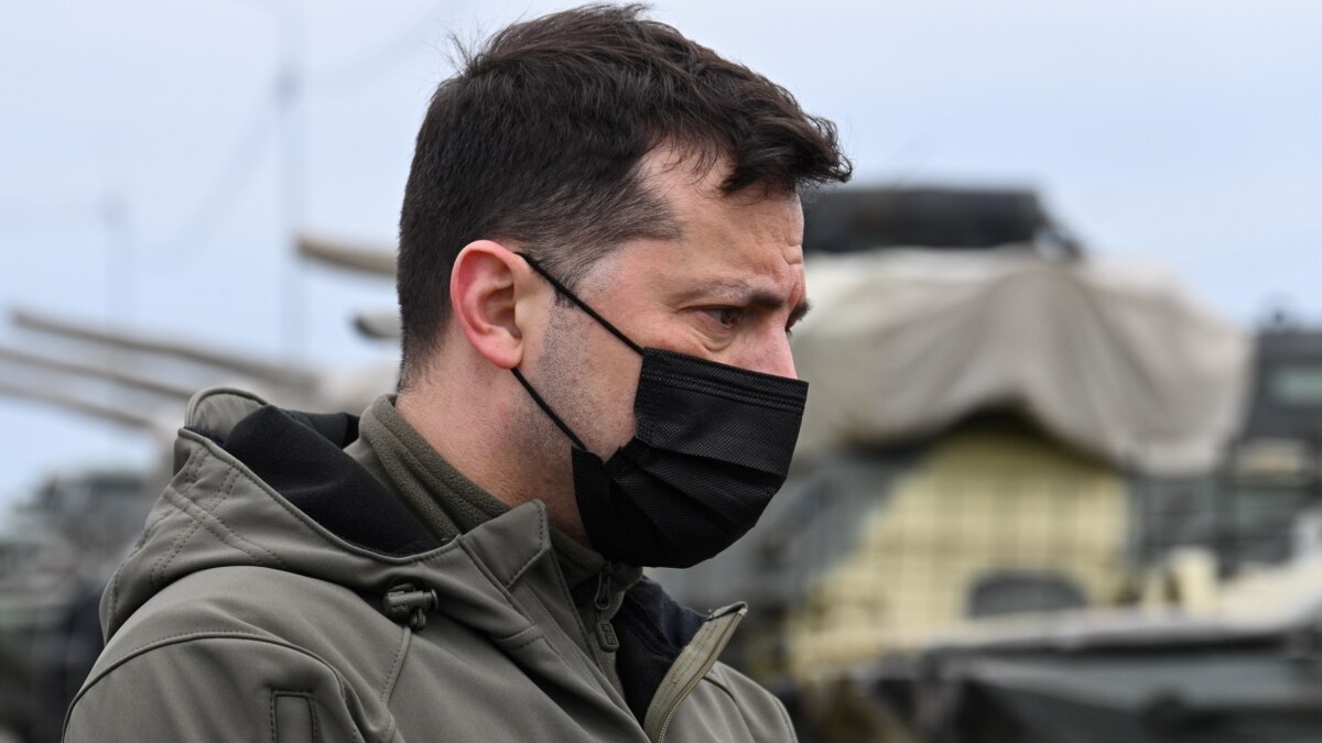 Ukrainian President Marks WWII Anniversary In Village Near Russian Border