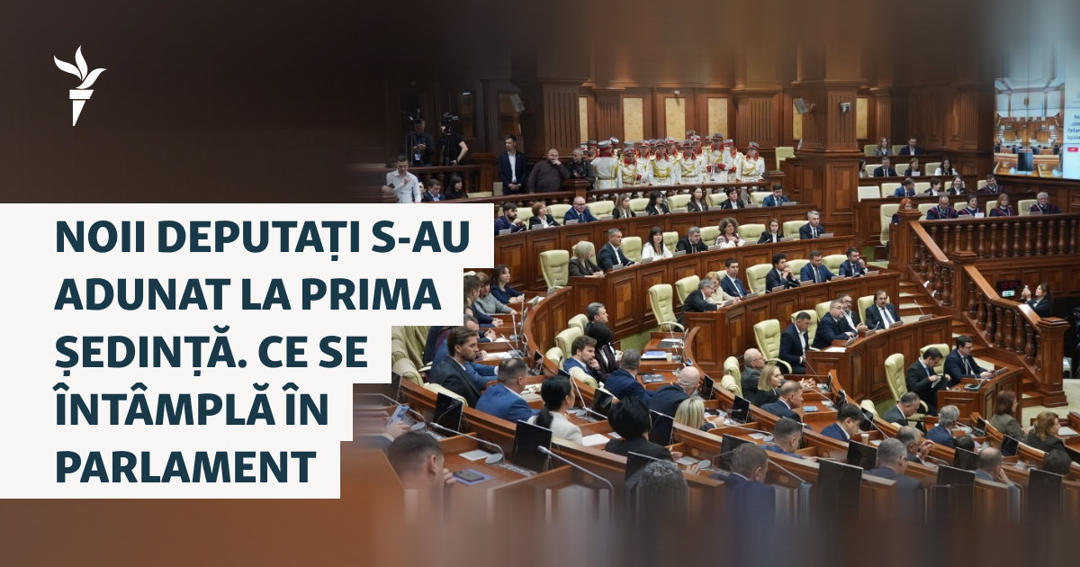 Șase fracțiuni și un neafiliat. Noul Parlament, constituit legal
