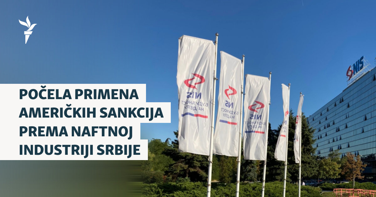 Počela primena američkih sankcija prema Naftnoj industriji Srbije