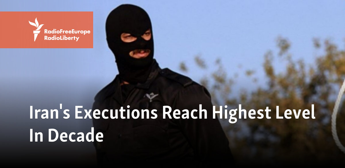 Iran's Executions Reach Highest Level In Decade