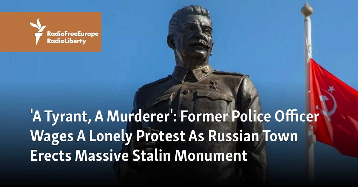 'A Tyrant, A Murderer': Former Police Officer Wages A Lonely Protest As ...