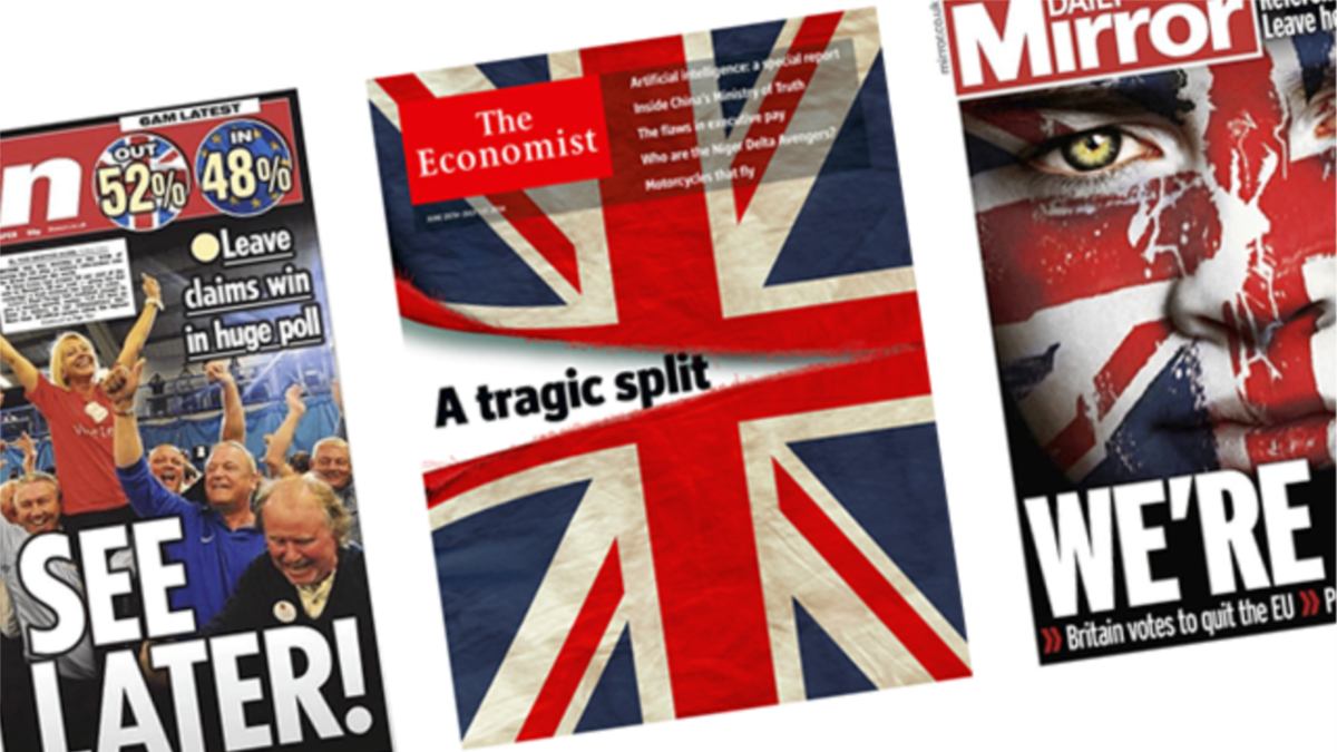 U.K. Media On 'Brexit'