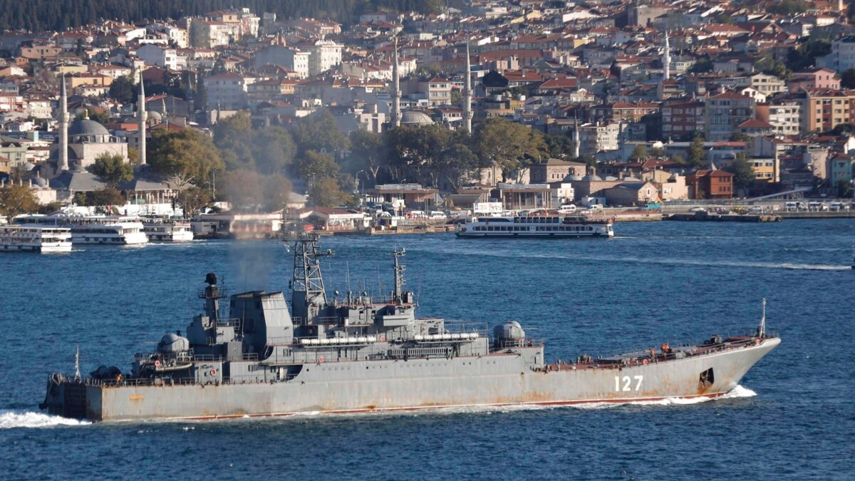 Russian Ships Heading To Mediterranean