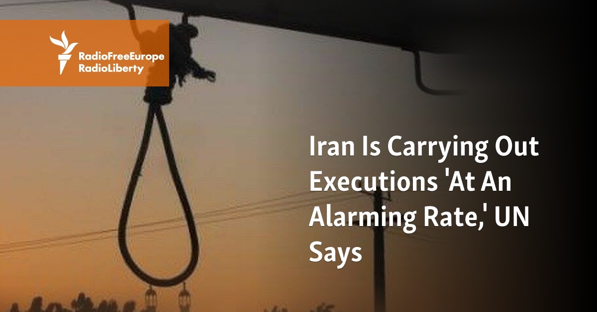 Iran Is Carrying Out Executions 'At An Alarming Rate,' UN Says