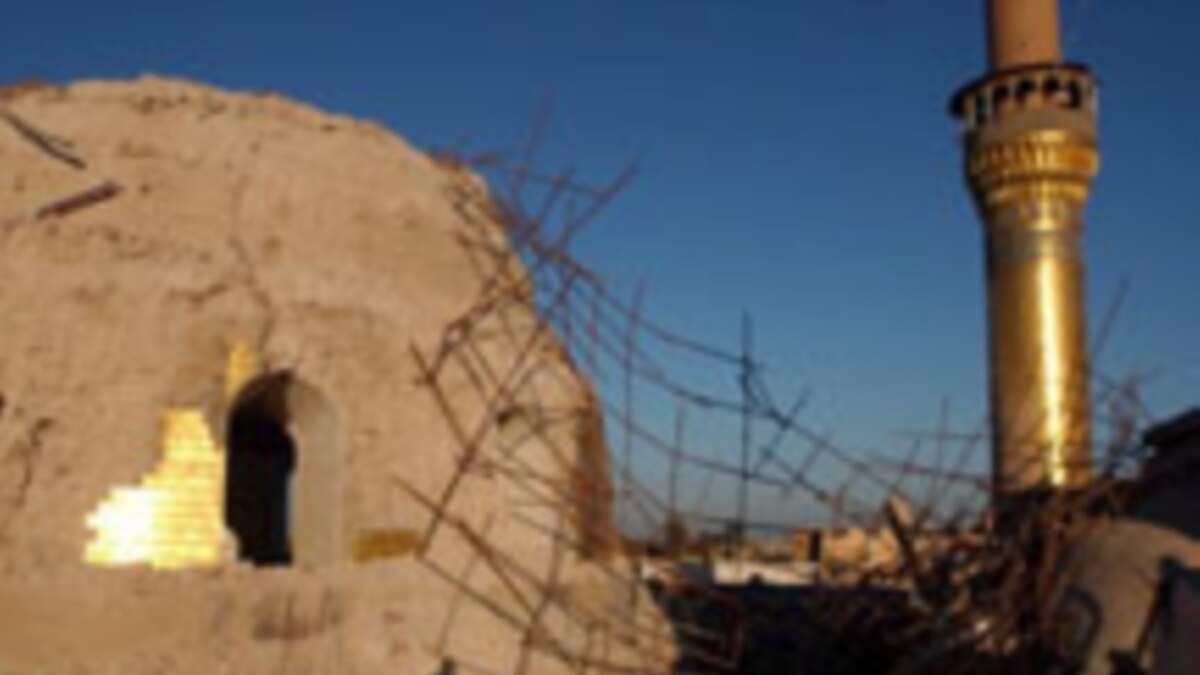 Iraqi Shrine City Rises From The Rubble -- Slowly