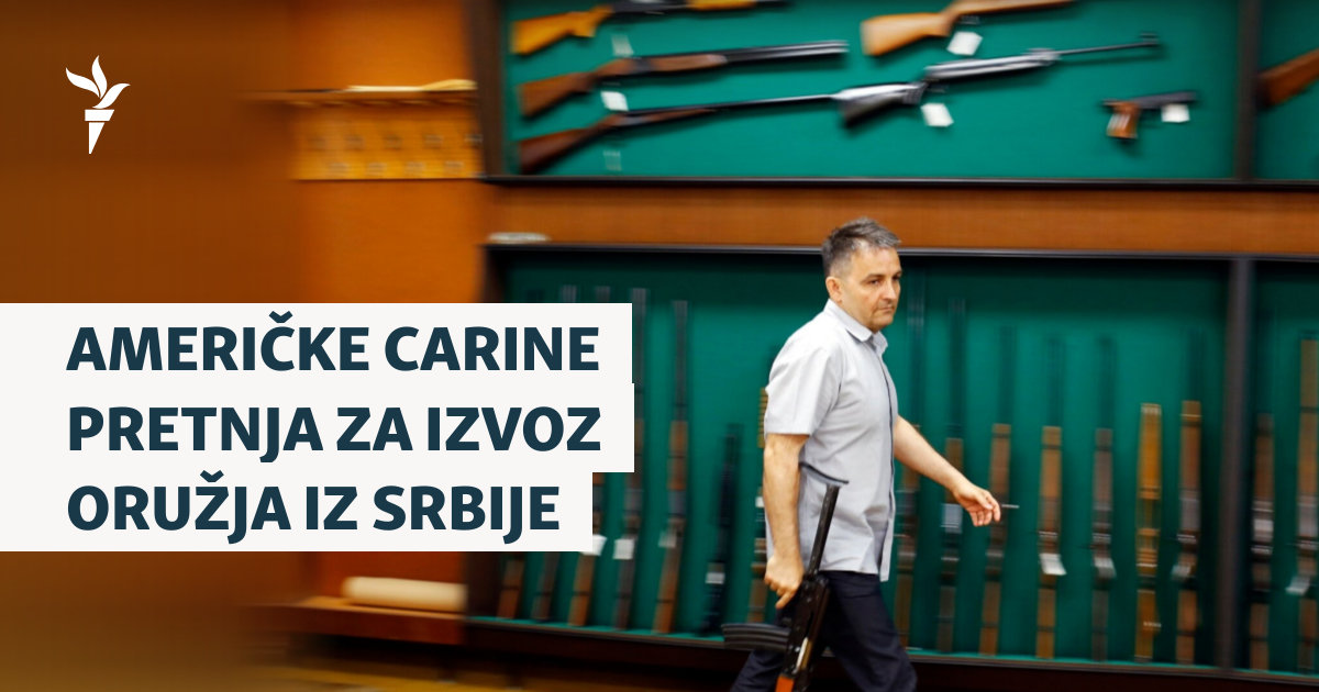Američke carine pretnja za izvoz oružja iz Srbije