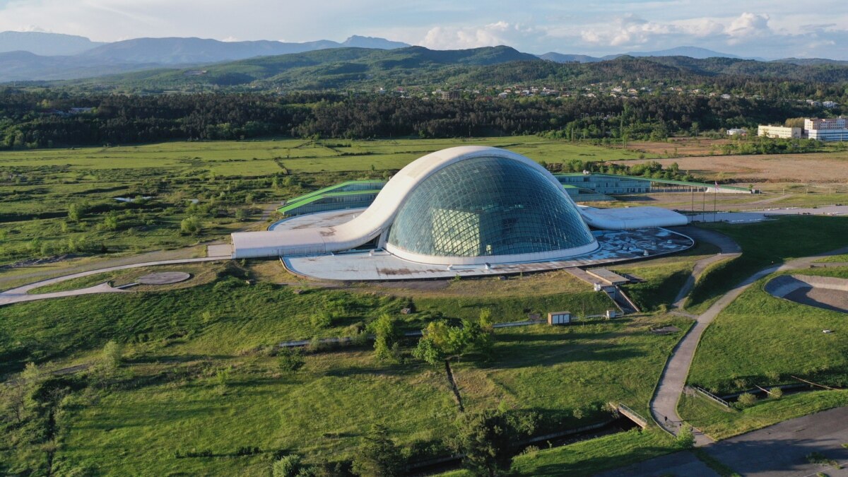 Georgia's Hypermodern Parliament Building Faces Uncertain Future