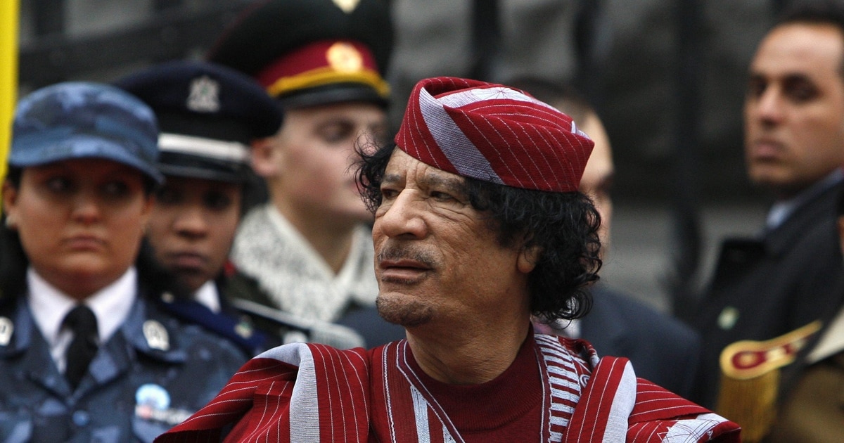 Qaddafi Death Ends Four Decades Of Brutality, Eccentric Excess