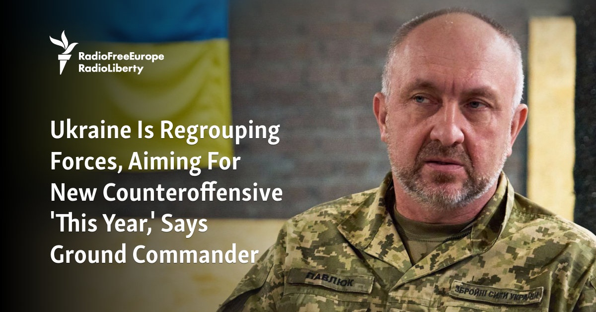 Ukraine Is Regrouping Forces, Aiming For New Counteroffensive 'This ...