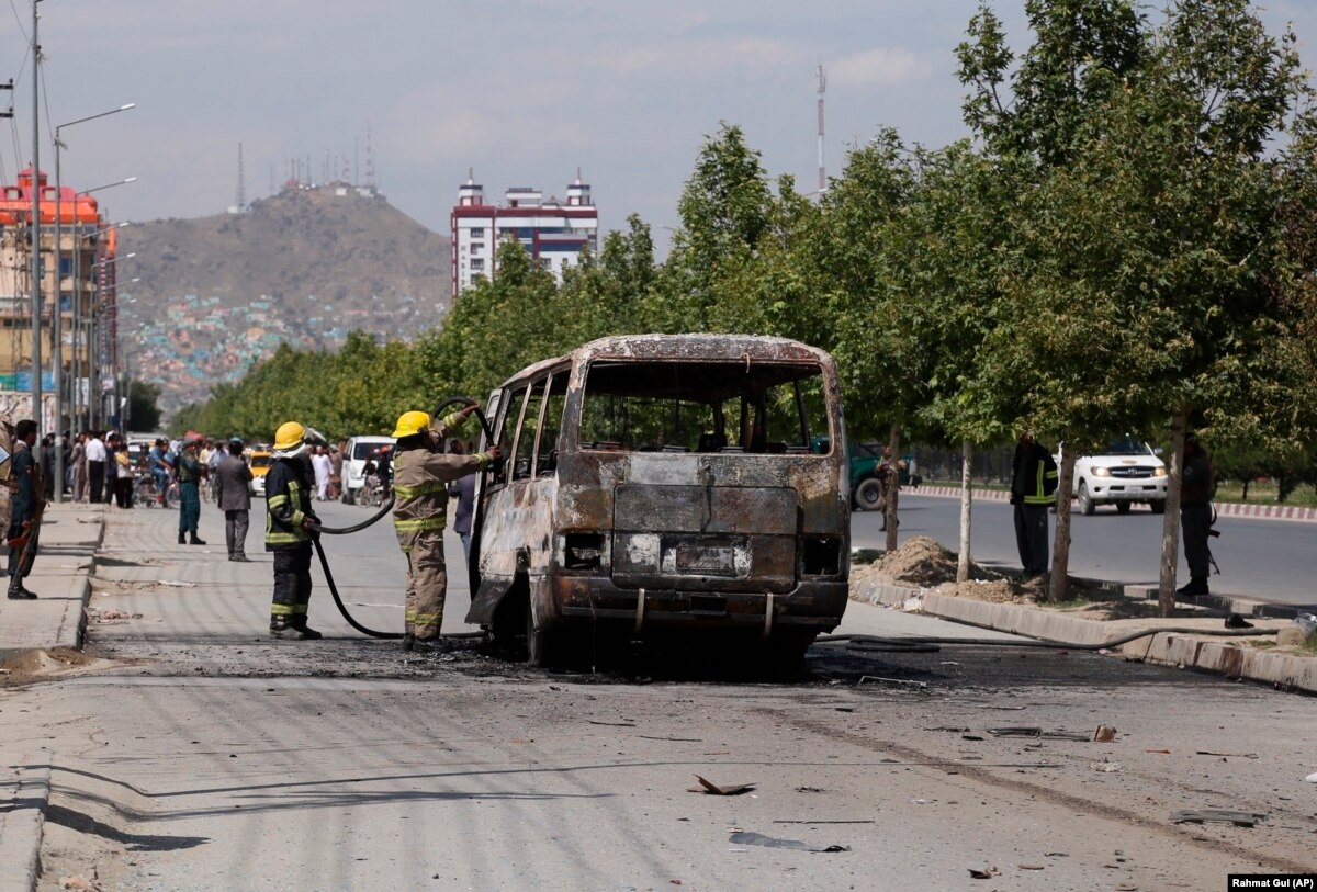 Five Killed In Bus Bombing In Kabul