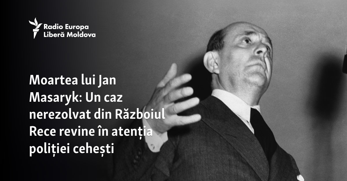 Moartea lui Jan Masaryk: Un caz nerezolvat din Războiul Rece revine în ...