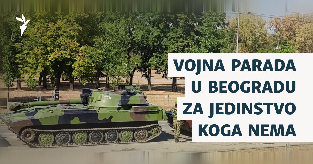 Vojna parada u Beogradu za jedinstvo koga nema