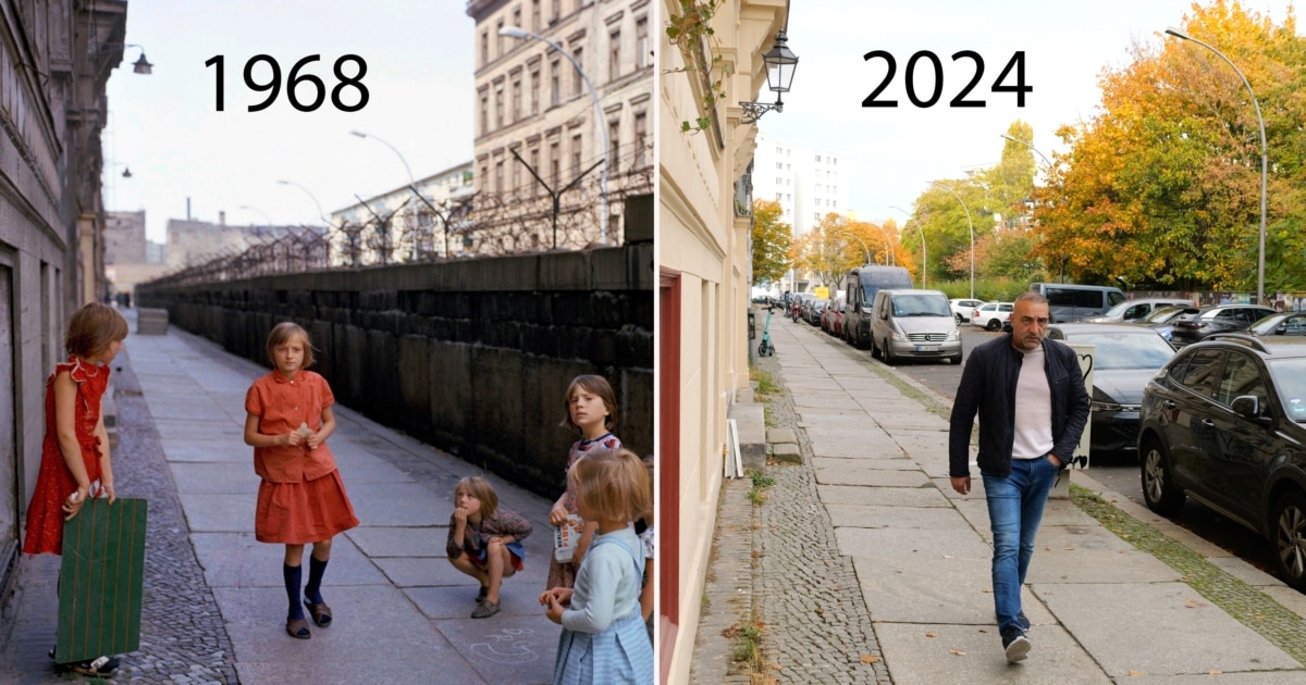Divided Berlin: Then-And-Now Photos Show Where The Wall Stood