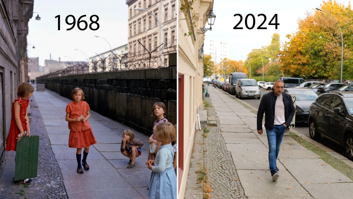 Divided Berlin: Then-And-Now Photos Show Where The Wall Stood