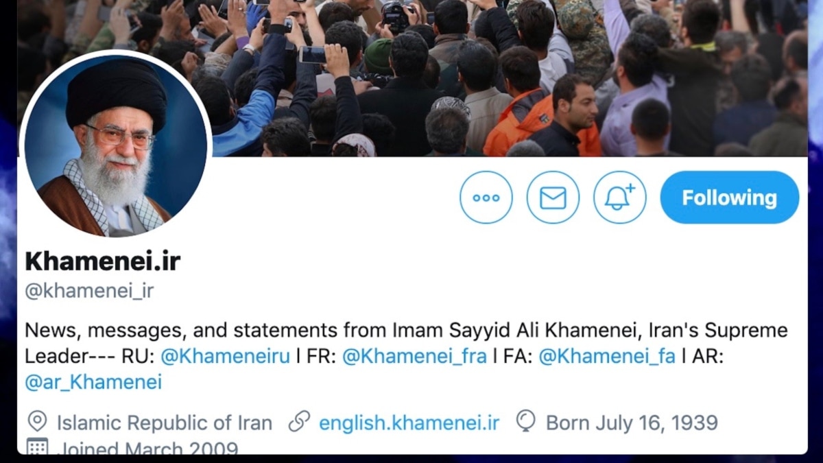 Republican Senators Call On Twitter To Ban Iran's Leadership