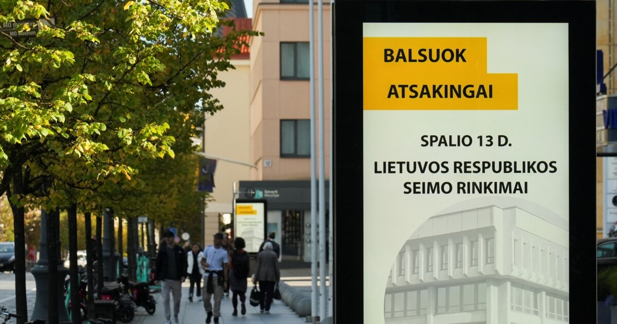 Ko bi mogao da formira sledeću vladu Litvanije?